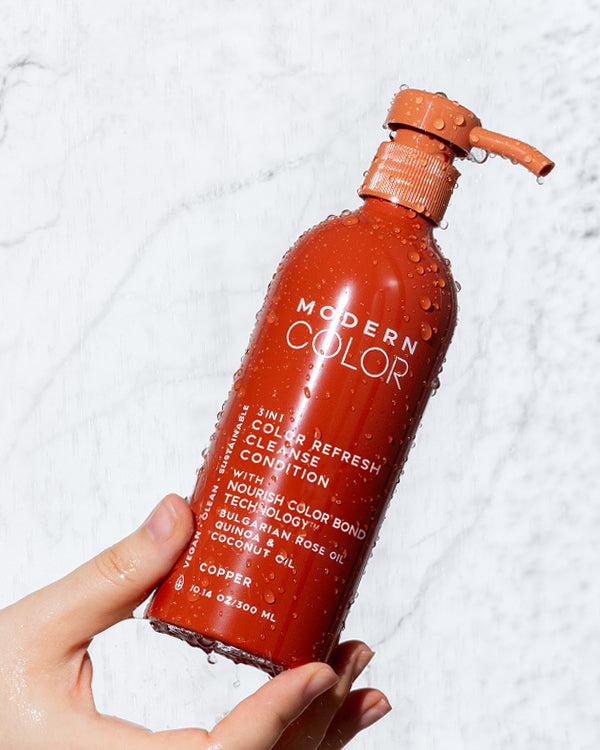 3-In-1 Hair Color Refresh + Cleanse + Condition - Copper – Modern Color