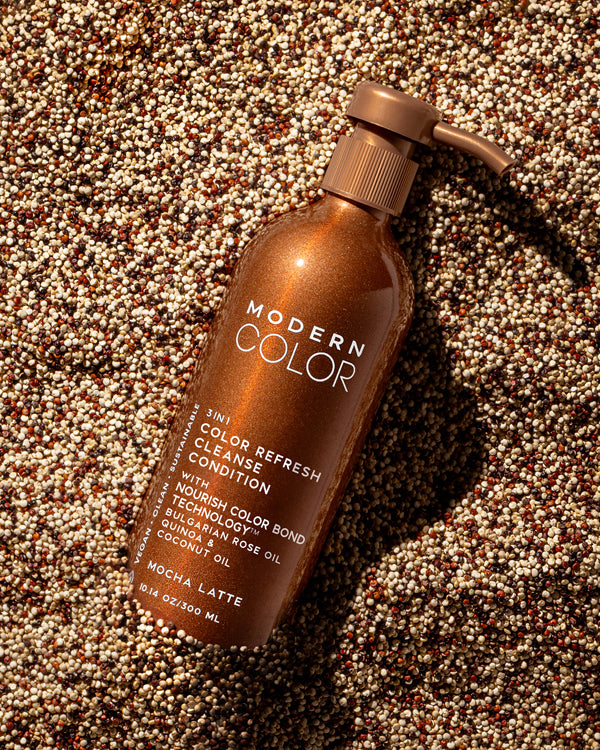 3-In-1 Hair Color Refresh + Cleanse + Condition - Mocha Latte – Modern ...