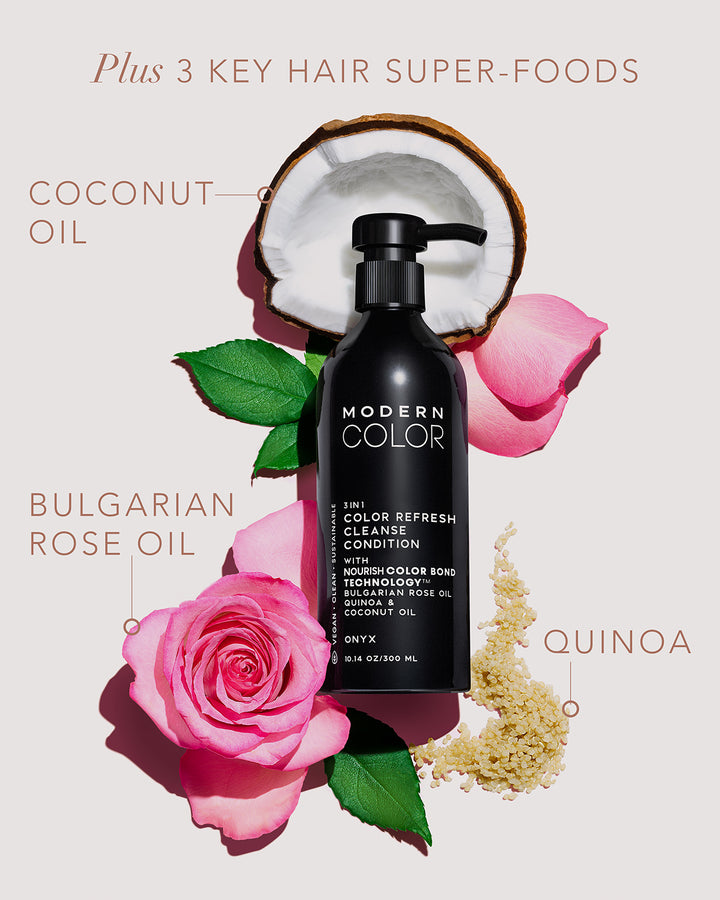 3-In-1 Hair Color Refresh + Cleanse + Condition - Mocha Latte – Modern ...